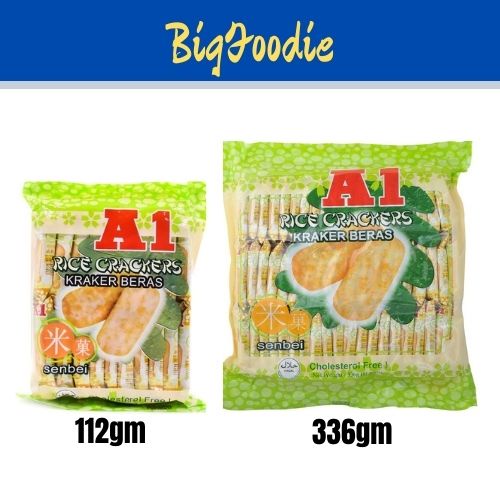 [BFD] A1 Rice Cracker 112/336gm (Travel/Jumbo) Pack | Shopee Malaysia