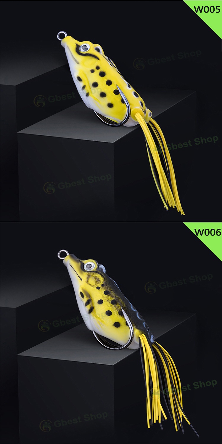 Soft jump frog bait fishing casting fish lure katak tipu haruan umpan ...