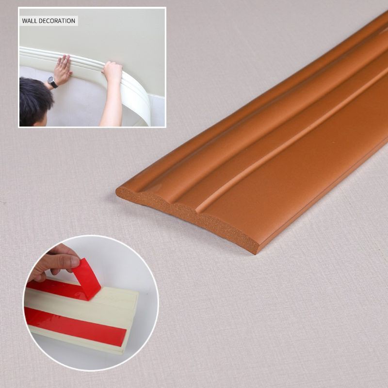 5 Meter x 9.8cm Wall Skirting / Skirting dinding / wall skirting border ...