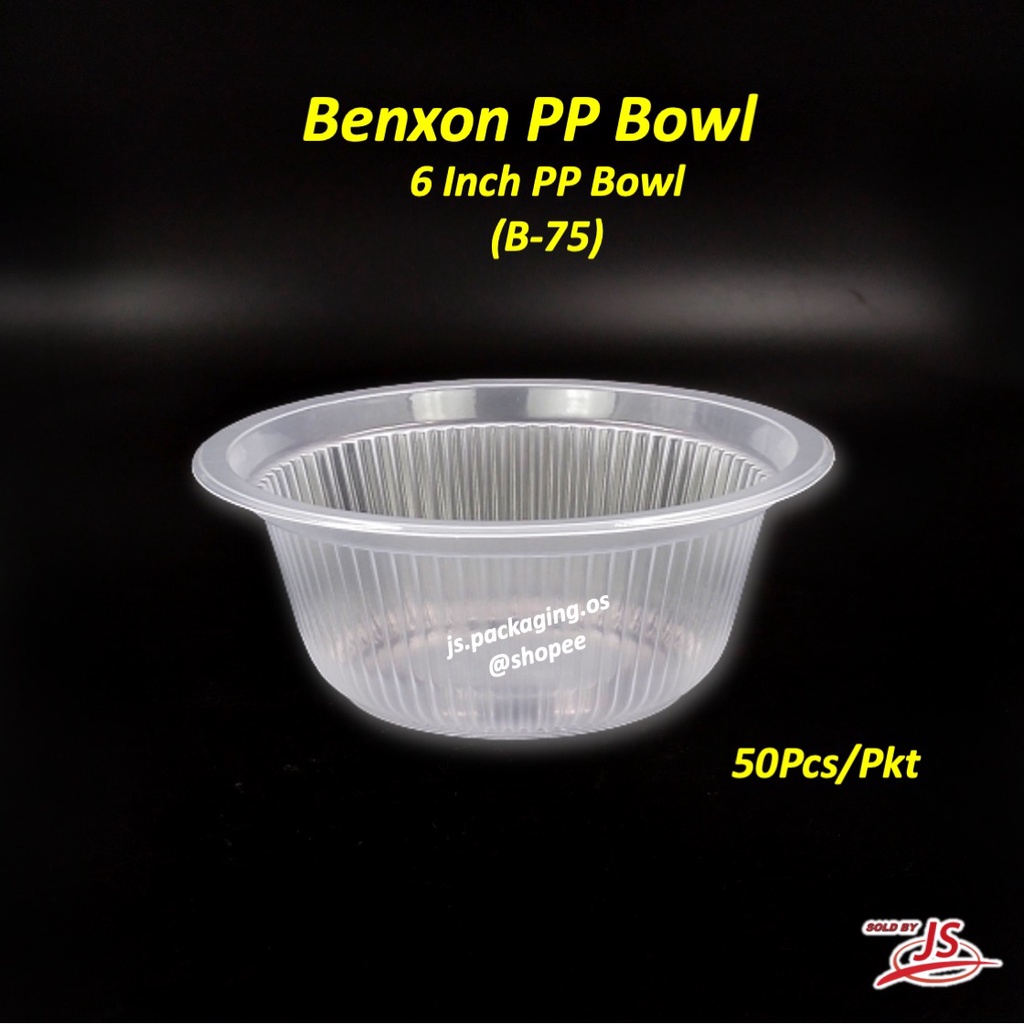 Bowl Disposable PP Plastic Bowl 4"/5"/6" [50/100pcs±] Mangkuk Plastik ...