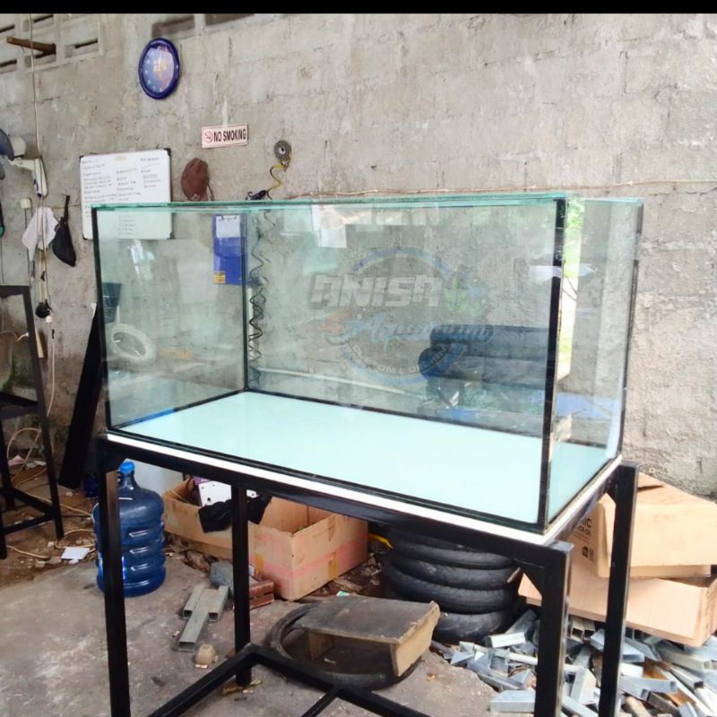 80x40x50 FULL 8MM FULL BEGROUND AQUARIUM Fish Tank | Shopee Malaysia
