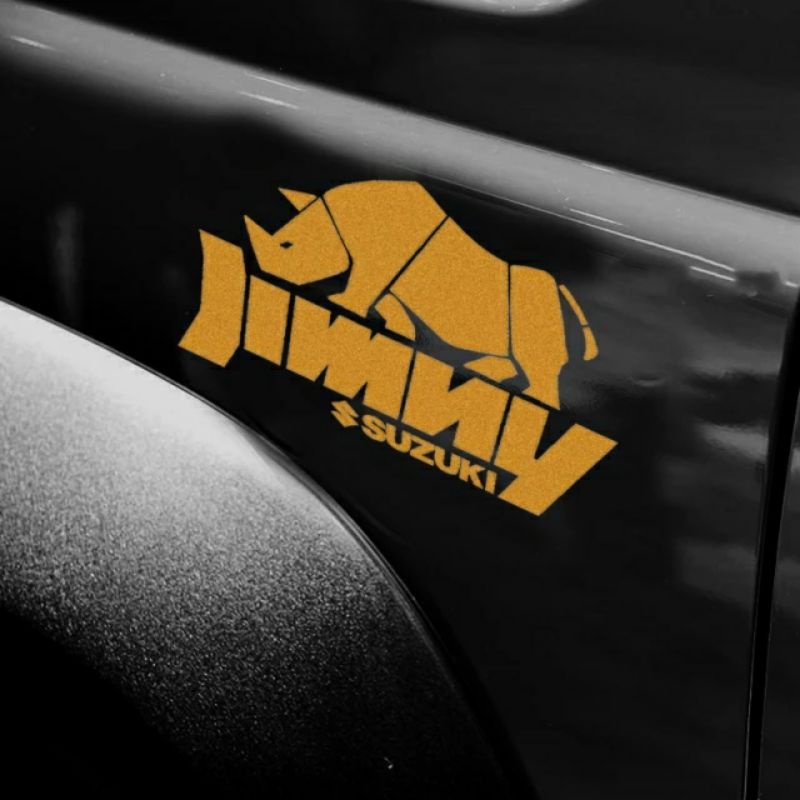 Jimny Rhino Jeep Car Sticker Sticker Suzuki Car Sticker | Shopee Malaysia