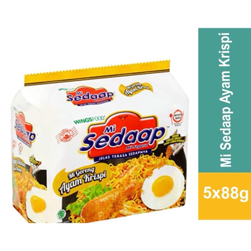 MI SEDAAP /MEE SEDAP PERISA ASLI / AYAM KRISPI / SAMBAL GORENG / SPICY ...