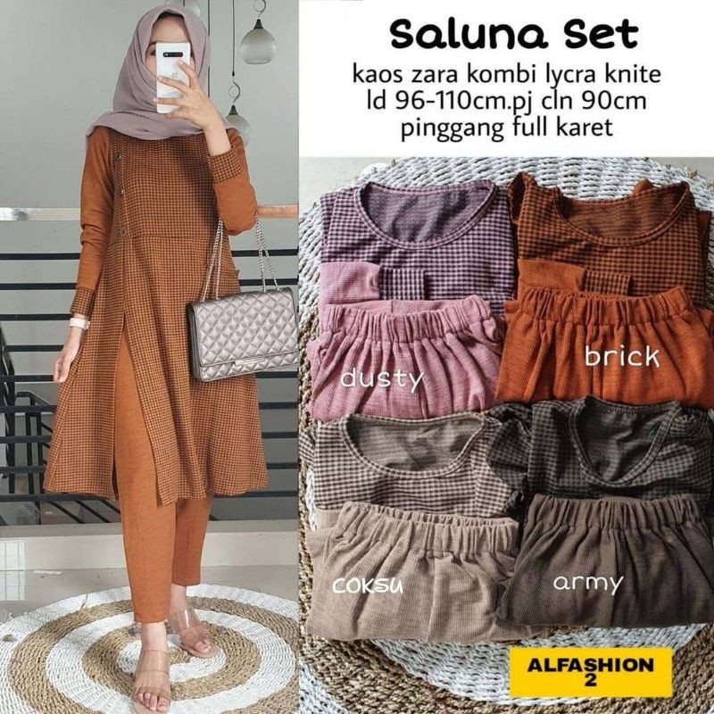 Gmm Saluna Set | Shopee Malaysia