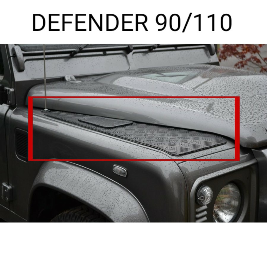 Defender Wing Top Chequer Plate (Pair) | Shopee Malaysia