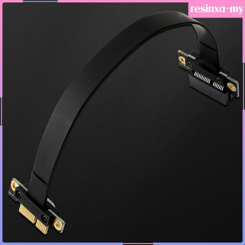 [resinxaMY] 90 Degree Extension Cable, PCIe x1 to x1 x4 Card for ...