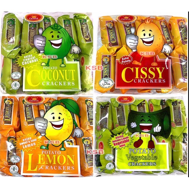 Cissy Potato Crackers Biscuit 10packs x 32g | Shopee Malaysia