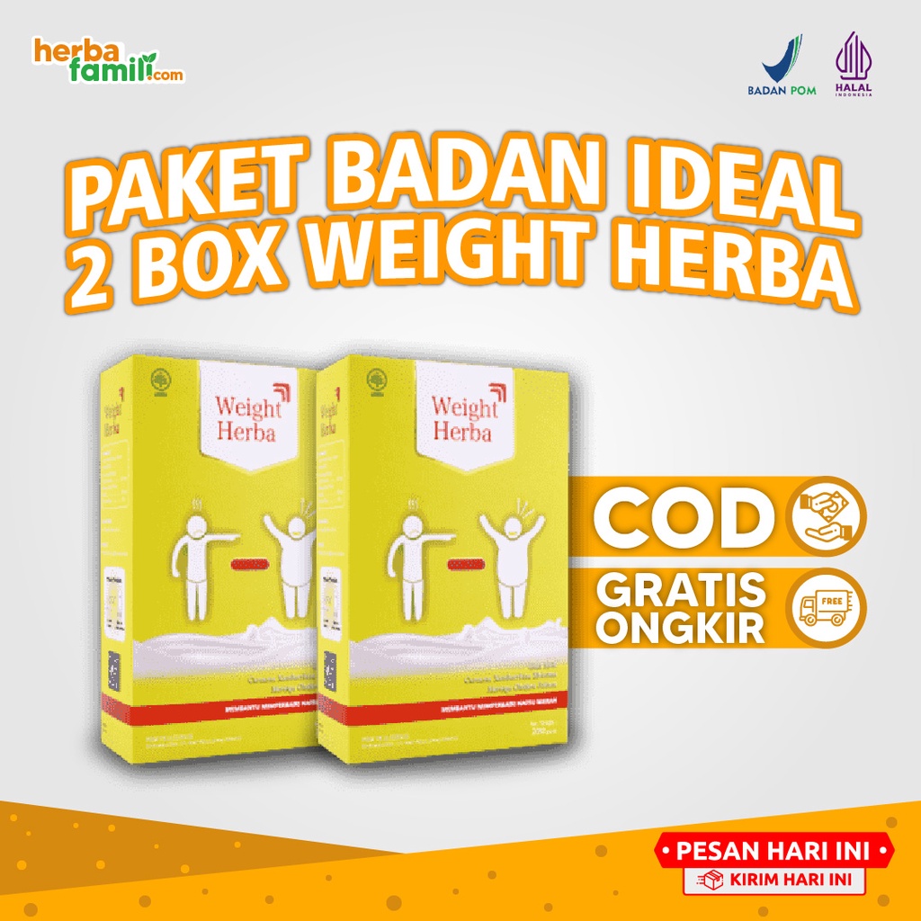 Original Herbal Weight Package Of 2 Boxes - Increase Your Appetite And ...