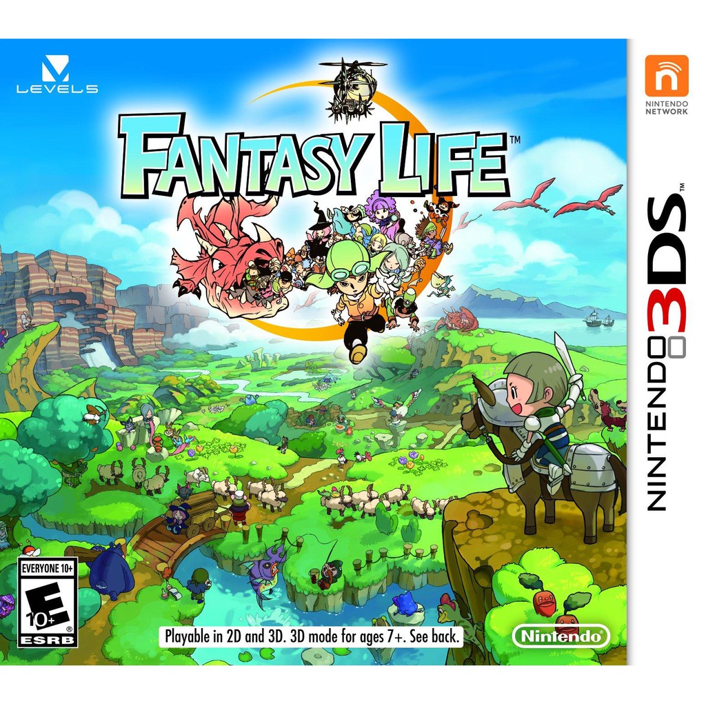 Nintendo 3ds Fantasy Life (US Ver) | Shopee Malaysia