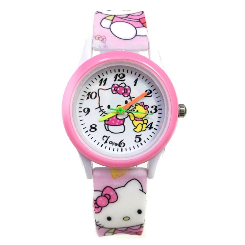 Jam perempuan Jam tangan kanak kanak / Hello Kitty/ hello kitty watch ...