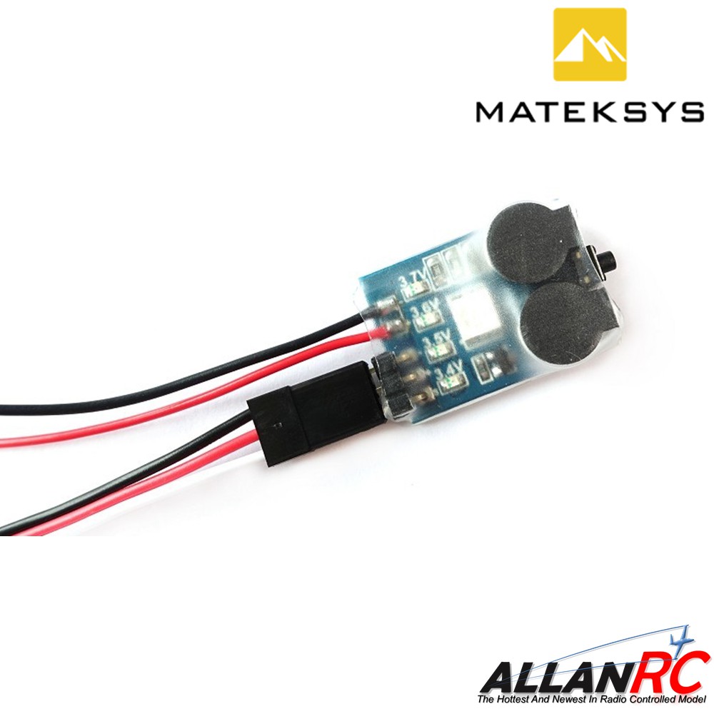 Matek systems Battery Monitor,Discovery Buzzer,Signal Loss Alarm, 3in1 ...
