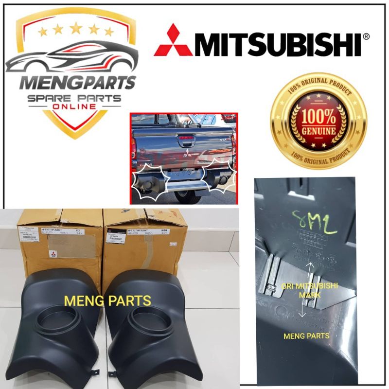 ORIGINAL MITSUBISHI TRITON KB4T 4WD 2006-2010YREAR SIDE BUMPER ,REAR ...