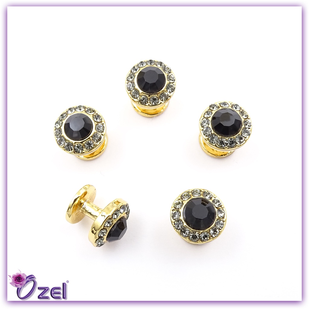 Ozel Gentalmen Gold BBM Set S062 Kerongsang & Pin Tudung, Hijab ...