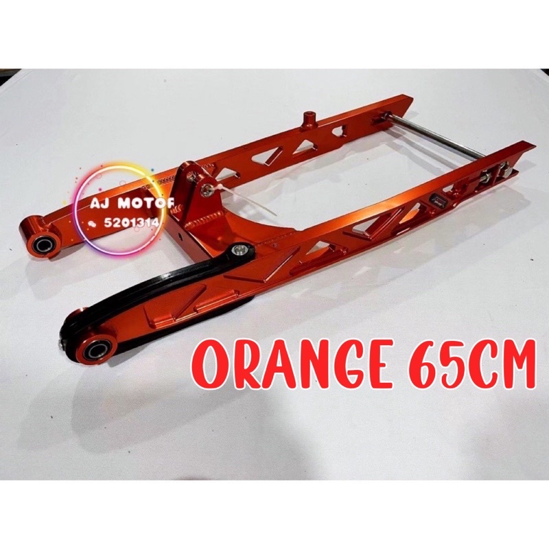 +2 INCH Y15ZR V1-V2 Y16ZR KING-DRAG CNC SWING ARM 65CM YAMAHA Y15 Y16 KINGDRAG RACING AJI SLOT ...