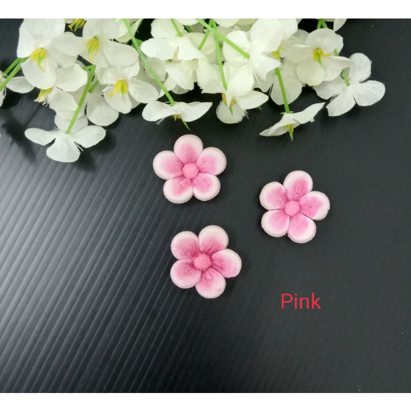 Bunga Gumpaste Edible Flower Cake Topper Bunga Hiasan cake decoraion ...