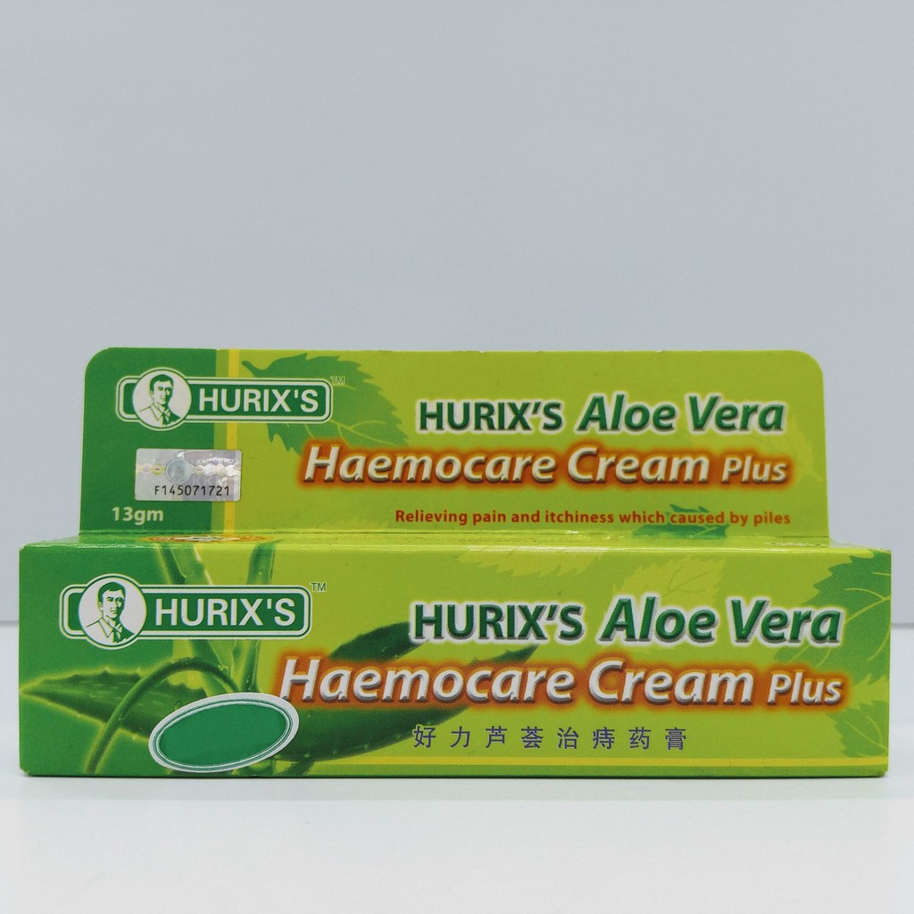 Hurix's Aloe Vera Haemocare Cream 13g 603001 exp11/24 | Shopee Malaysia