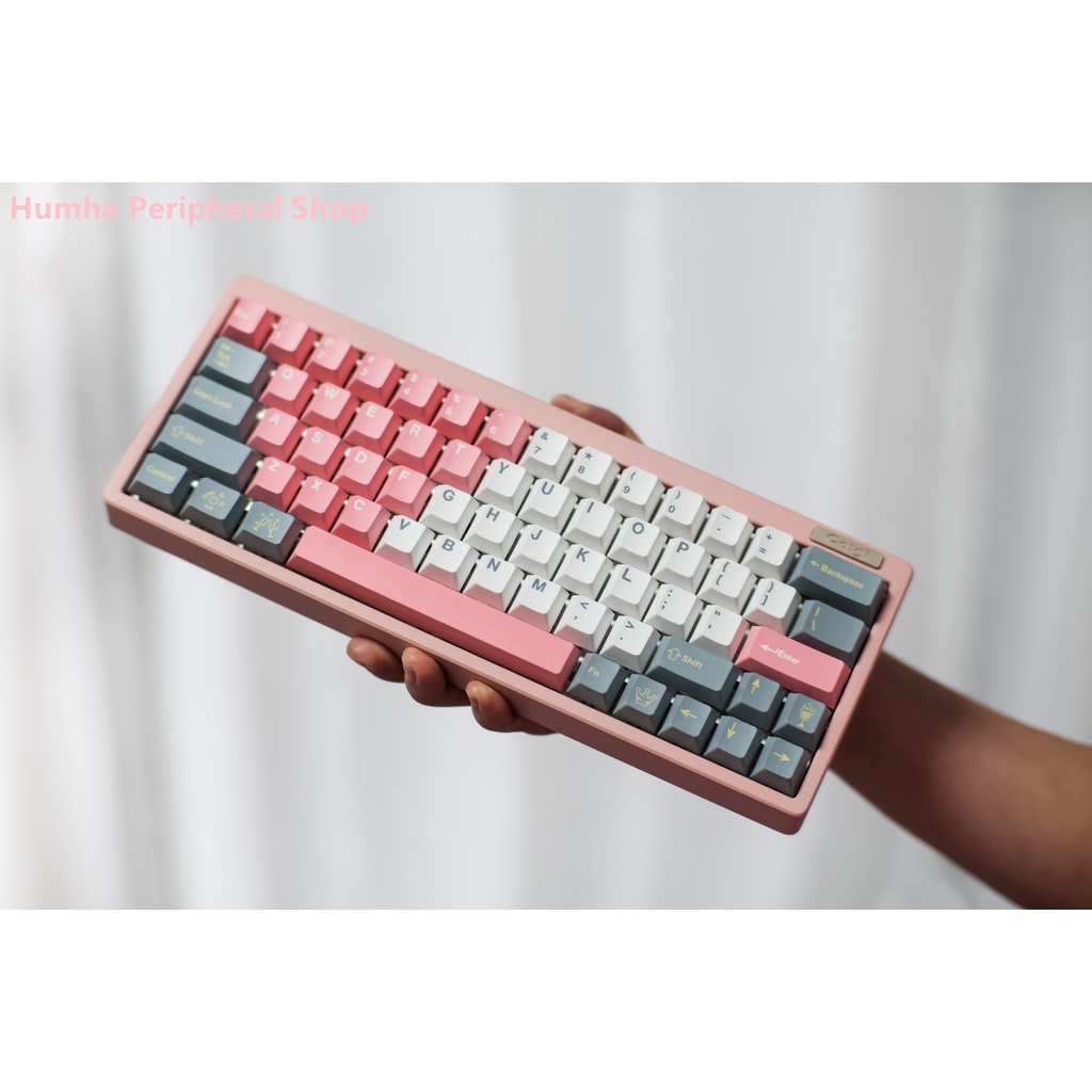 Humha GMK Momo Yume keycap PBT material Dye-Sublimation Cherry profile Mechanical Keyboard ...