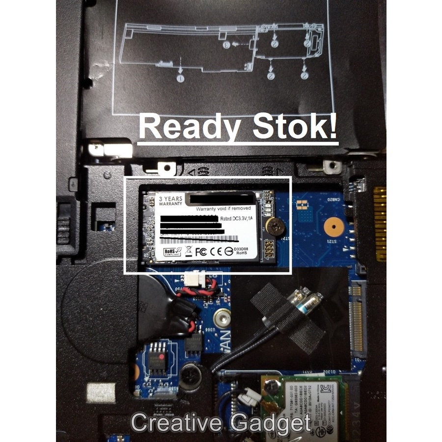 Ssd M.2 256GB M2 For Upgrade Notebook hp Zbook 14 15u G2 - Elitebook ...