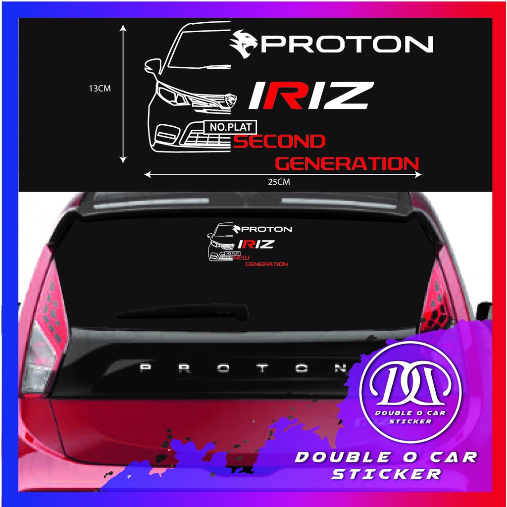 [Ready stock]PROTON IRIZ SECOND GENERATION LINE SHAPE HIGH GRADE ...