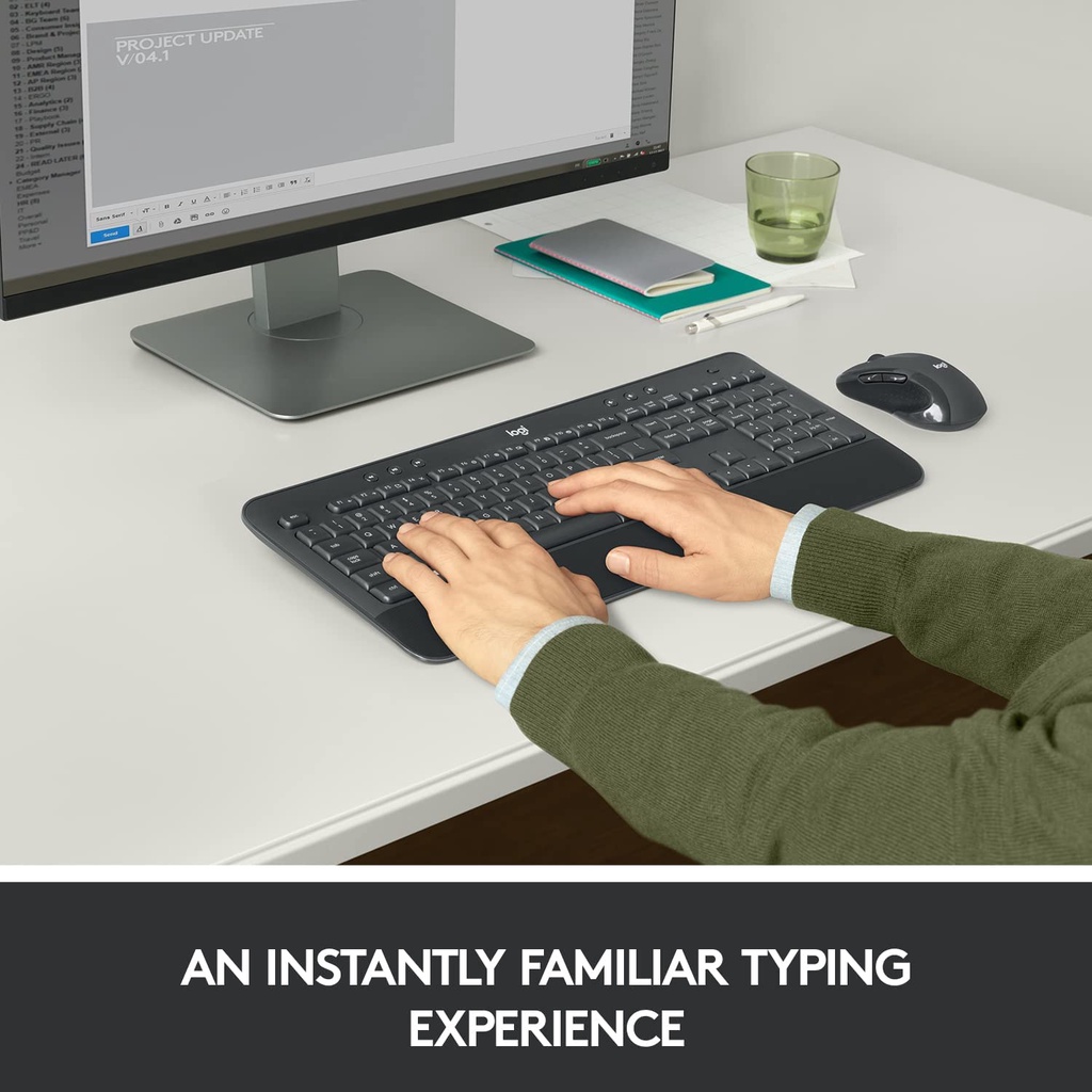 Logitech Mk545 Advanced Wireless Keyboard And Mouse Combo Shopee Malaysia