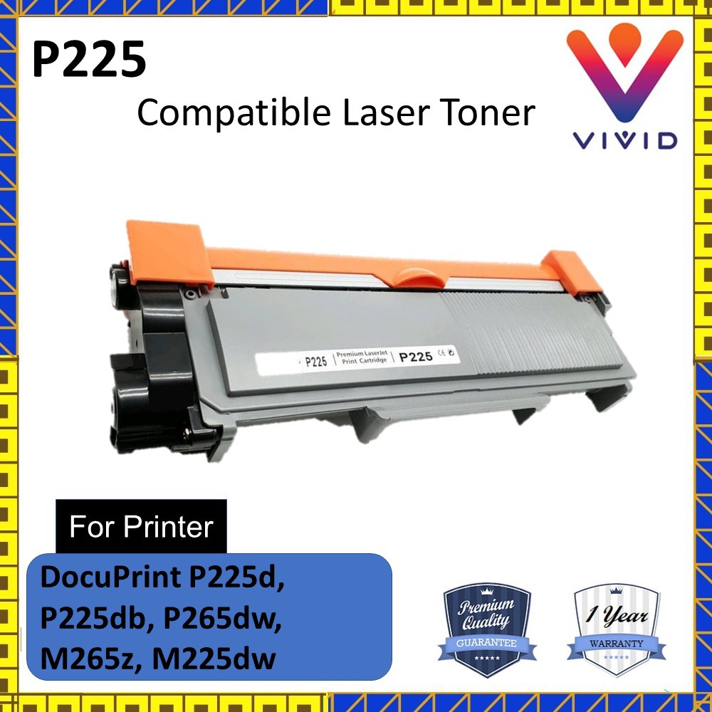 COMPATIBLE P225 (FUJI XEROX) TONER & DRUM HIGH QUALITY FOR PRINTER ...