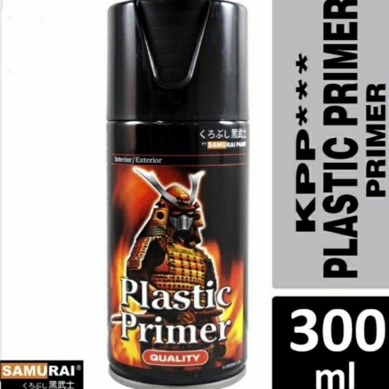 SAMURAI SPRAY PAINT KPP - PLASTIC PRIMER , KP1 - PUTTY PRIMER | Shopee ...