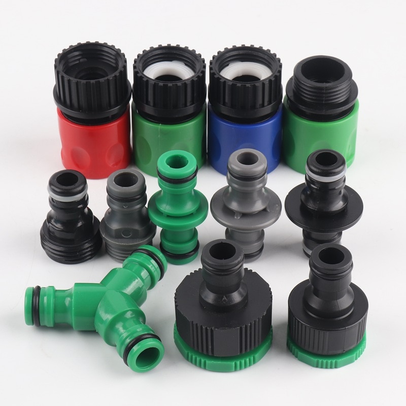 2Pcs Garden Water Hose Connector 1/2'' 3/4'' Water Tap Quick Connectors ...