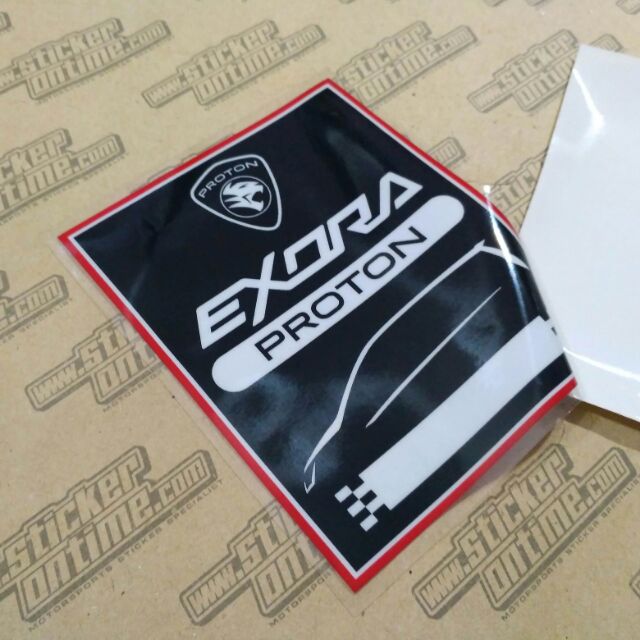 Car sticker Proton Exora | Shopee Malaysia