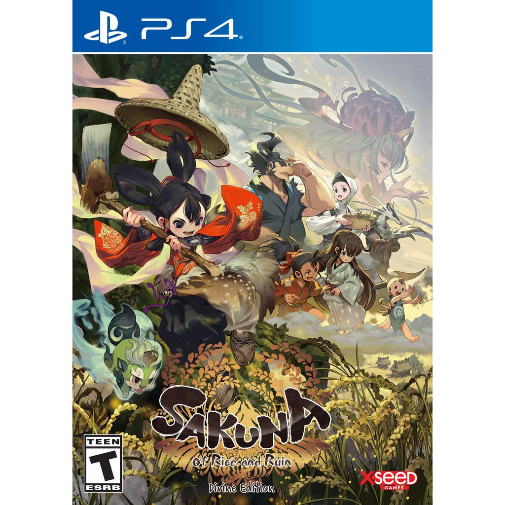 PS4/PS5 Sakuna of Rice and Ruin (English/Chinese) * 天穗之咲稻姬 Digital ...
