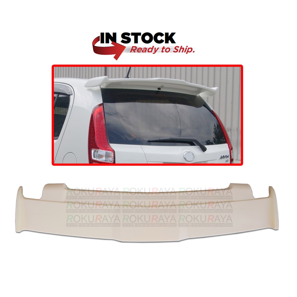 Perodua Myvi Lagi Best (2011) Original ABS Plastic SE Elegance Rear ...