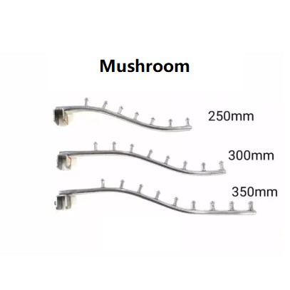 Square Bar Waterfall Fountain Hook Hanger with Mushroom or Balls Heavy ...