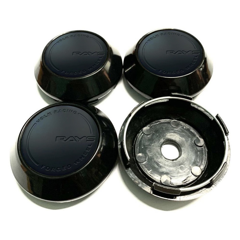 4pcs 60/64/65/68/69MM RAYS black logo Center Cover Rim Hub Cap Center ...