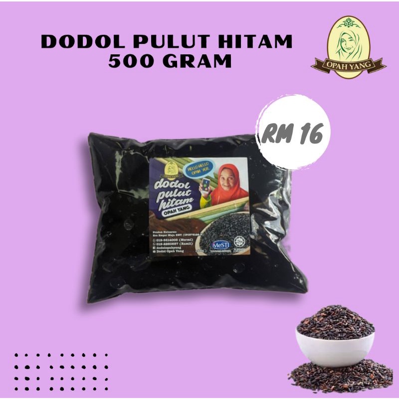 💥Dodol Viral💥 Dodol Opah Yang (Perisa Pulut Hitam) | Shopee Malaysia