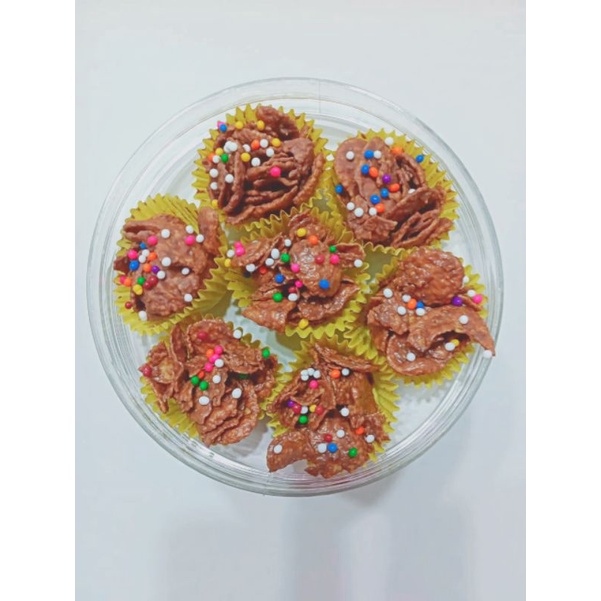 BISKUT CORNFLAKES COKLAT CRUNCHY [PREMIUM CHOC] | Shopee Malaysia