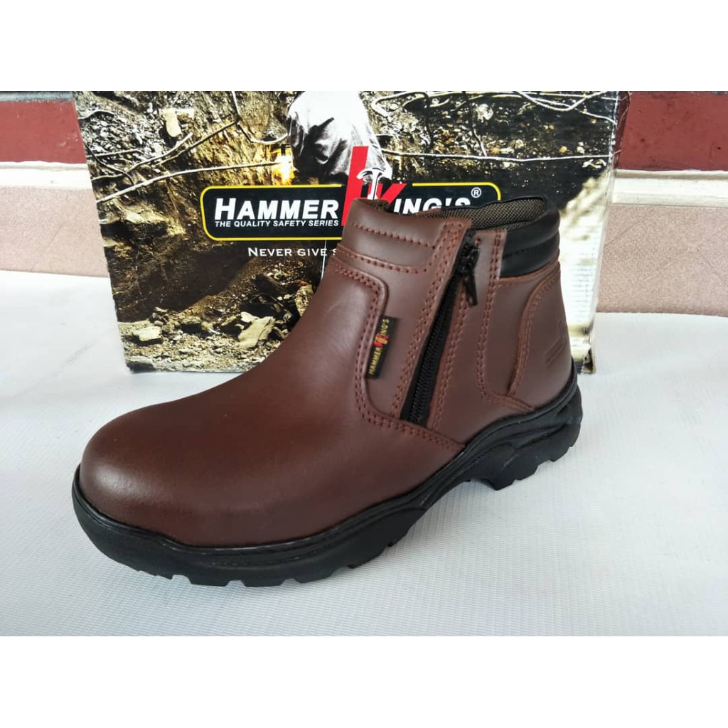 Original Hammer King's Safety Shoe/Hot Item#13013 Brown #13031 Black ...