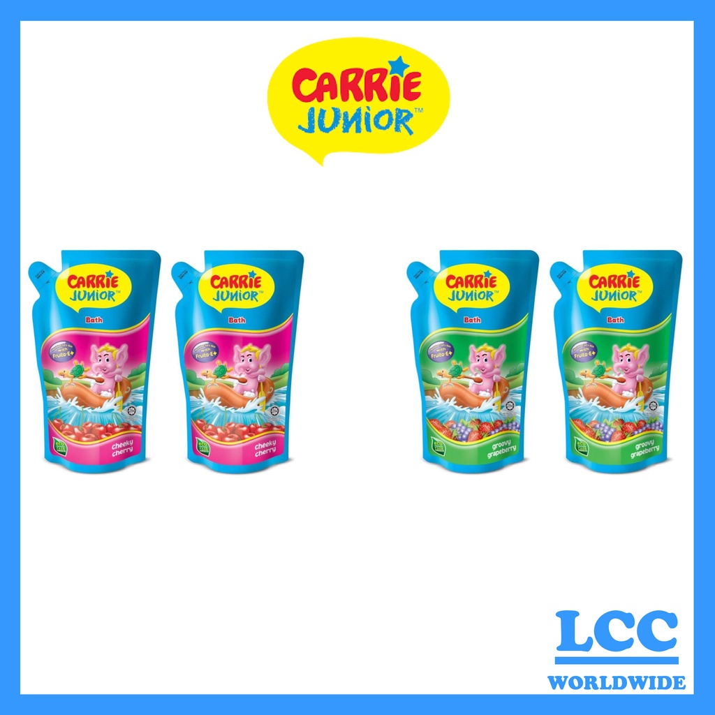 Carrie Junior Baby Bath 500g x2 (Refill Twin Pack) Mandian Bayi (Cheeky ...