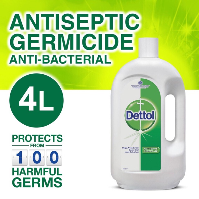 Dettol Antiseptic 4L (Mfg : 12/2019) | Shopee Malaysia