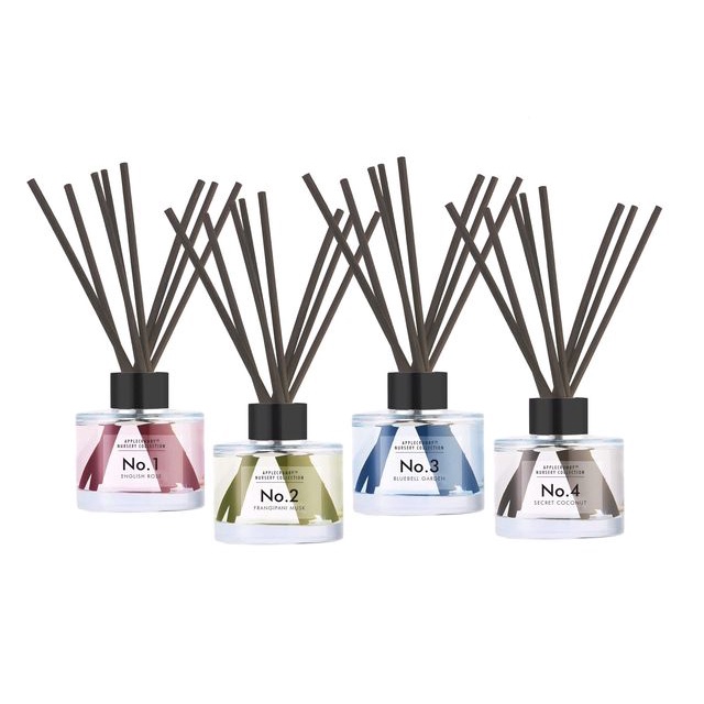 Applecrumby Aromatic Reed Diffuser ( Bluebell Garden, Frangipani Musk ...