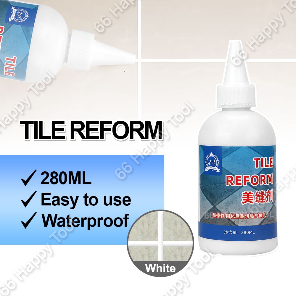 280ml Tile Reform Grouting Anti-Fungus Fix Waterproof Ready Stock ...