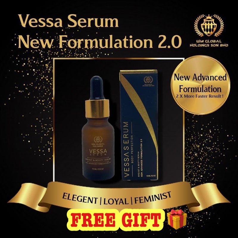 🔥 READY STOCK 🔥 VESSA SERUM New Formulation 2.0 | Shopee Malaysia