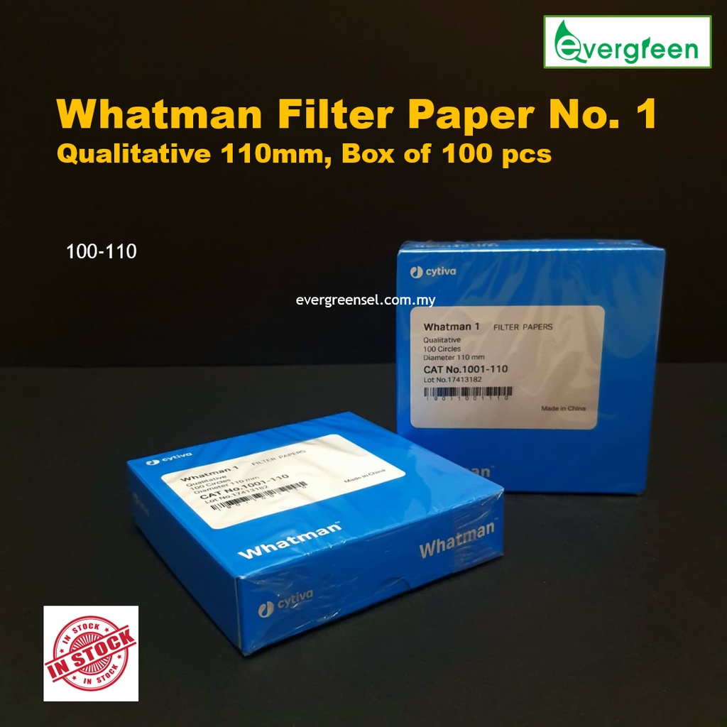 Whatman Filter Paper No. 1 Filter Circles 11cm/100pcs | Shopee Malaysia