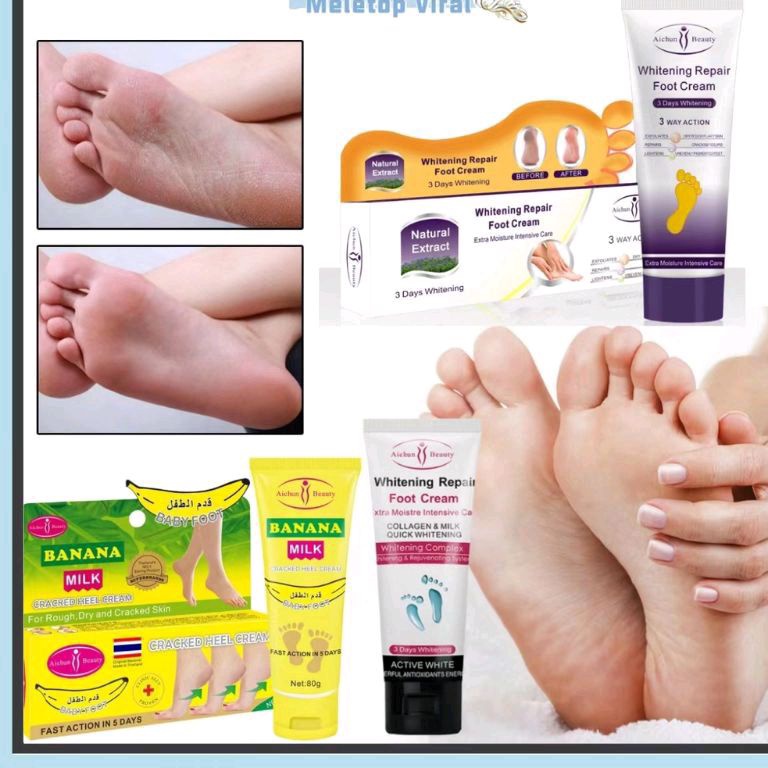 Aichun beauty repair foot cream original 💯 | Shopee Malaysia
