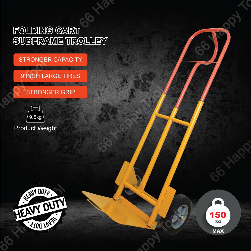 Sack Truck Industrial Heavy Duty Sack Hand Trolley Folding Cart ...