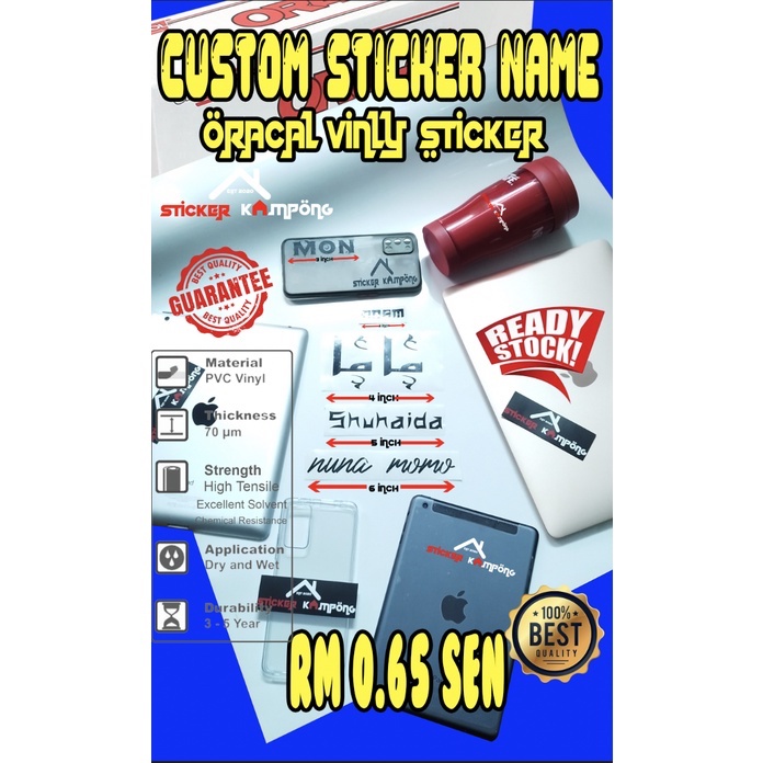 Custom Names on Casing | Phone | Tablet | Laptop | Tumbler | ORACAL 651 ...