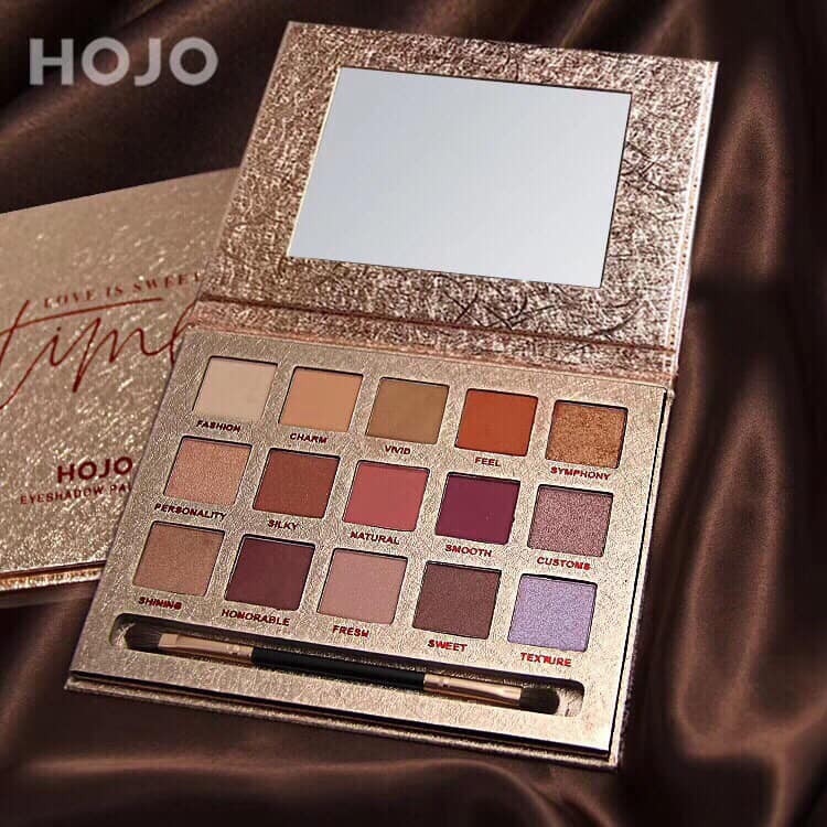 Hojo Love Is Sweet Time Eye Palette 15 cells with brush | Shopee Malaysia