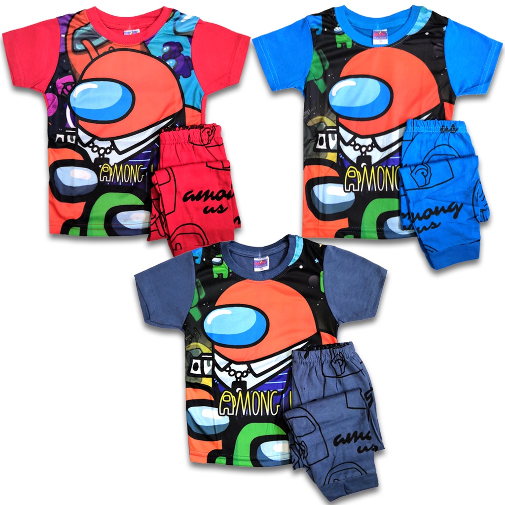 Hot Sale Kids JERSEY Pajamas Part 4 - Random Color. (2-6Y) Kids Pyjamas ...