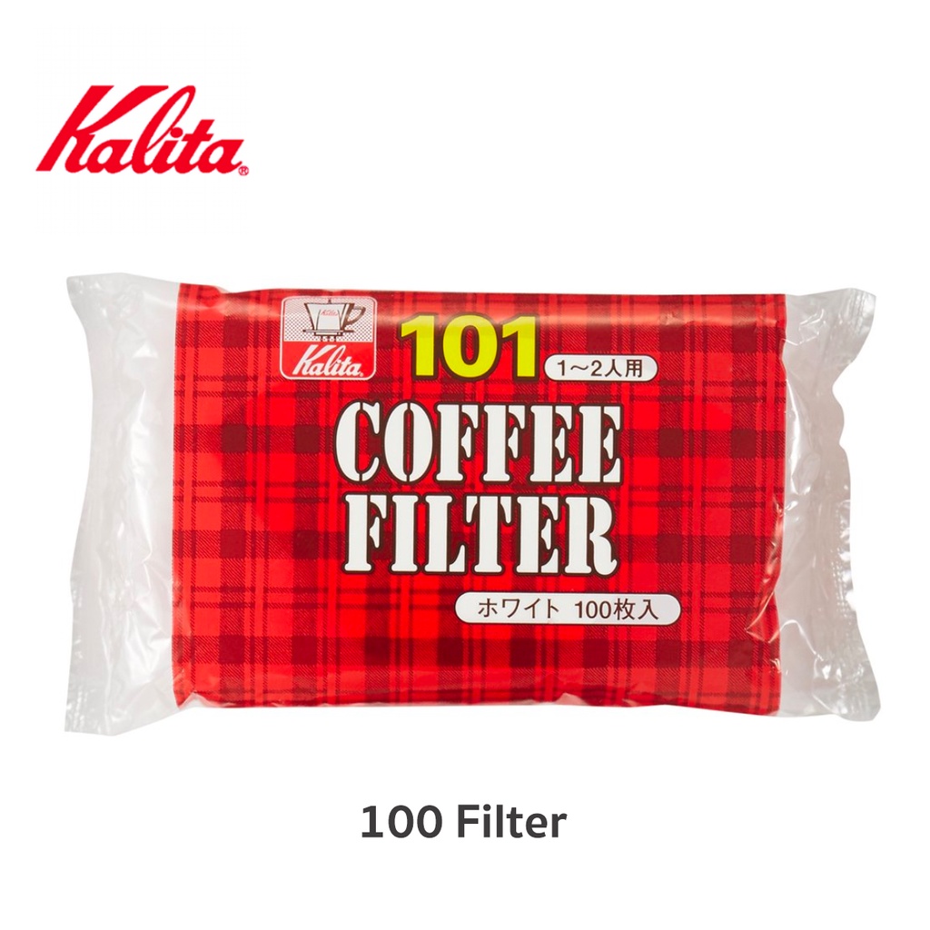 Kalita Filter Paper Dipper Model 101 Trapezoid White 100 Sheets ...