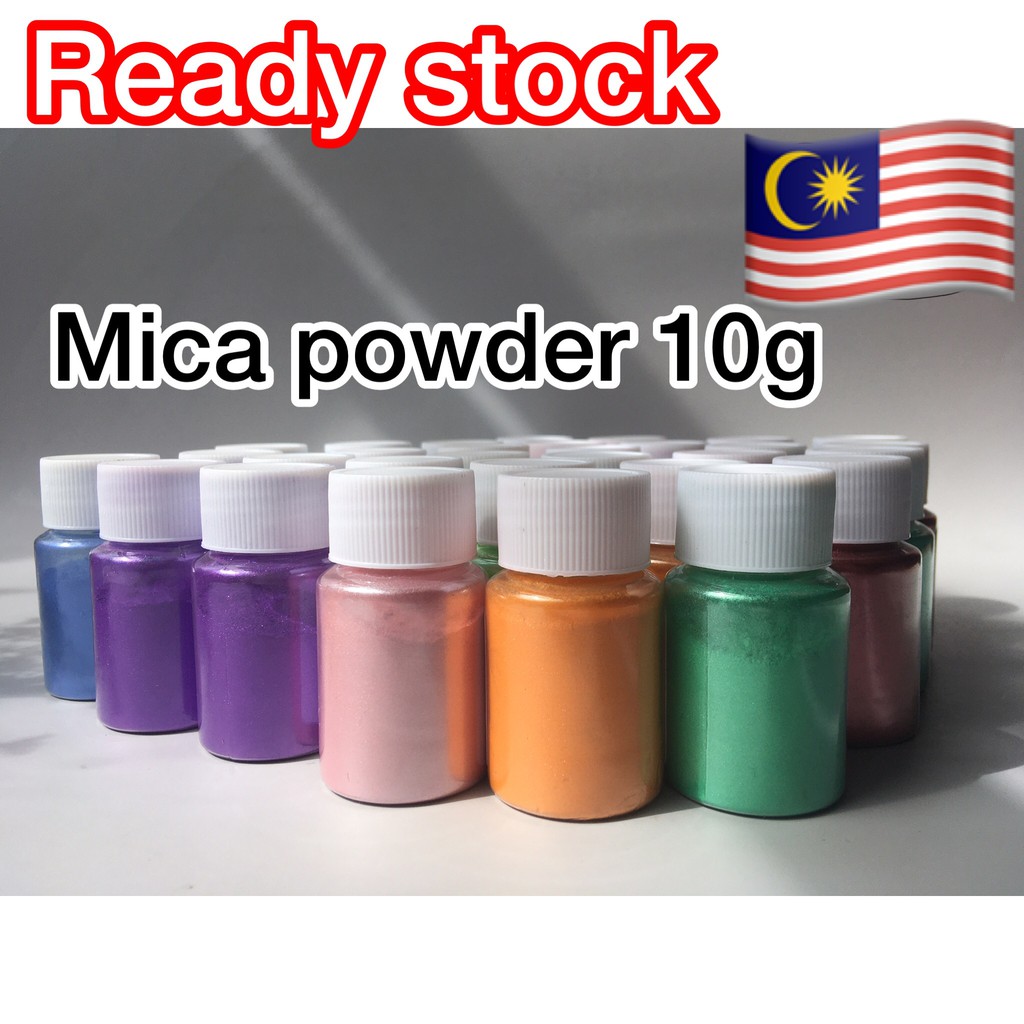 10g Mica Pearl Powder/云母粉10g DIY cosmetic Handmade | Shopee Malaysia