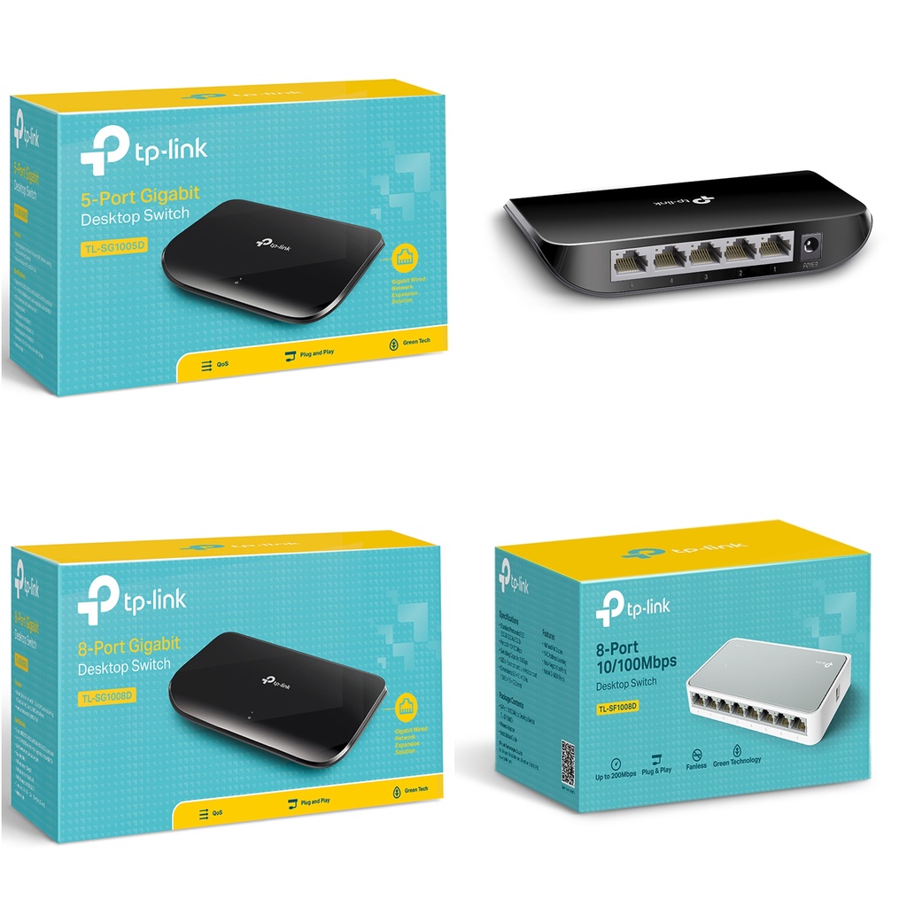 TP-Link TL-SG1008D 8-Port Gigabit Desktop Switch, 45% OFF
