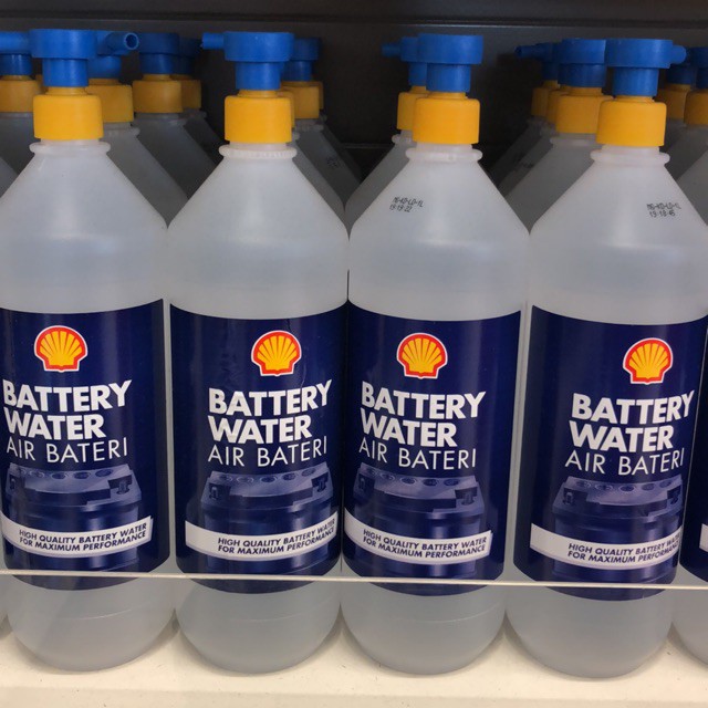 SHELL BATTERY WATER (1LITER) | Shopee Malaysia
